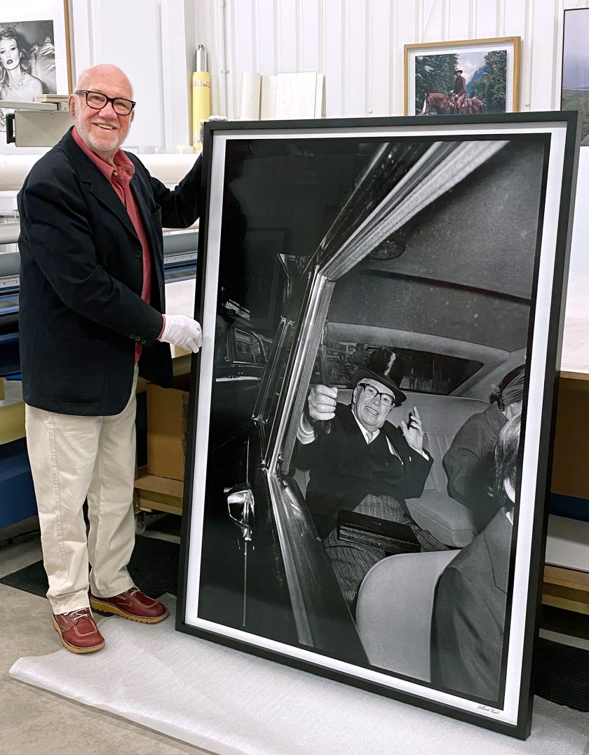 arthur_steel_with_framed_charlie_chaplin_black_and_white_limited ...