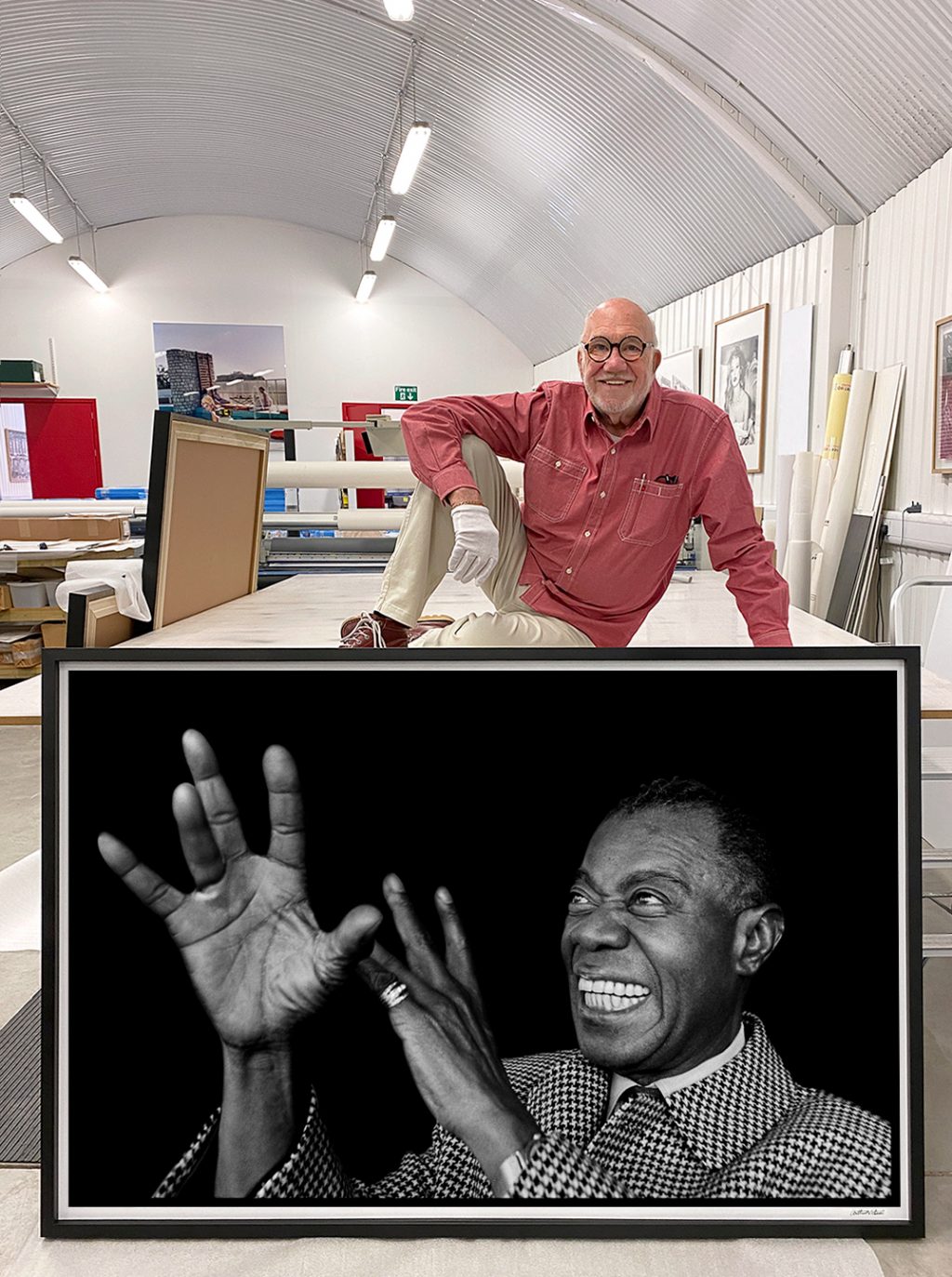 rare-pblack-and-white-photograph-of-louis-armstrong-by-arthur-steel ...